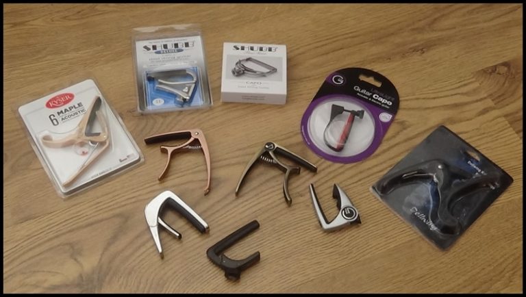 Guitar Capo Round-Up Review - What Is The Best Capo For Acoustic ...